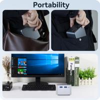 China Intel Portable Soft Router Mini PC LPDDR4x With Four 2.5G LAN For Home Office for sale
