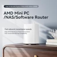 China Four RJ45 2.5G LAN Software Router DDR4 32G NAS Intel And AMD Firewall Mini PC for sale