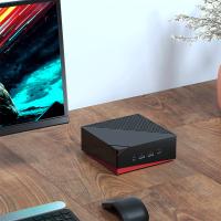 China AMD Ryzen 5 4500u Mini PC With Dual Ethernet Dual Channel DDR4 For Gaming for sale