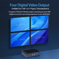 China DDR4 Mini Computer Dual LAN Dual HDMI Intel 12th Generation Core i3 i5 i7 Mini PC for sale