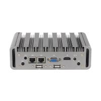 China Intel Core I5-6200U Fanless Mini Industrial PC With Dual RS232 COM Dual LAN DDR4 for sale