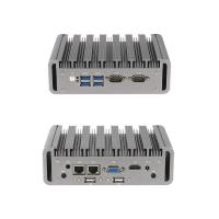 China Intel Celeron J6412 And Core i5-6200U Mini PC Fanless Industrial Support OEM And ODM for sale