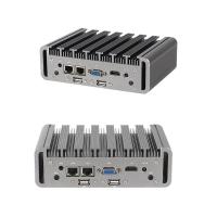 China Intel Celeron J6412 And Core i5-6200U Mini PC Fanless Industrial Support OEM And ODM for sale
