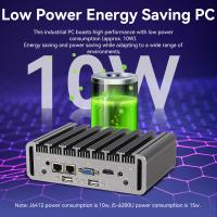 China Intel Celeron J6412 And Core i5-6200U Mini PC Fanless Industrial Support OEM And ODM for sale