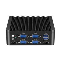 China Intel N5000 J4125 4 Core Mini PC With Dual LAN 6 COM And DDR4 Up To 8G for sale