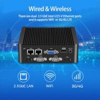 China Intel N5000 J4125 4 Core Mini PC With Dual LAN 6 COM And DDR4 Up To 8G for sale