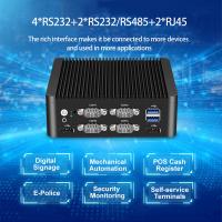 China Intel N5000 J4125 4 Core Mini PC With Dual LAN 6 COM And DDR4 Up To 8G for sale