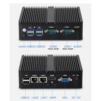 China Intel Celeron J6412 Industrial Mini PC 4 Core 4 Thread With Dual LAN Dual COM for sale