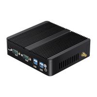 China Intel Mini Industrial Fanless PC With DDR4 8G MSATA SSD Dual LAN HD Display Linux for sale