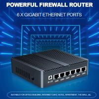China 6 Ethernet Firewall Mini PC Intel Celeron J1900 With DDR3L RAM And MSATA SSD for sale
