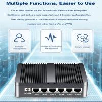 China 6 Ethernet Firewall Mini PC Intel Celeron J1900 With DDR3L RAM And MSATA SSD for sale