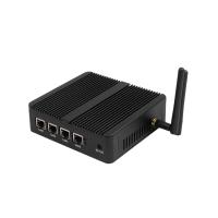 China Intel J1900 Mini PC Firewall PFsense 4 Gigabit LAN Windows 10 Supports Dual Display for sale