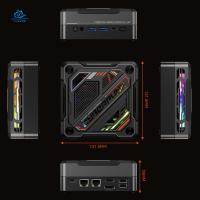 China Dual 2.5G Ethernet AMD Gaming Computer With M2 SSD And WiFi Supports 4K HD Display for sale