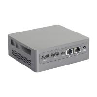 China Celeron N5095 Plastic Intel Mini PC With Dual LAN DDR4 16G Dual Band WiFi And Fan for sale