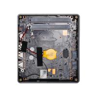 China Celeron N5095 Plastic Intel Mini PC With Dual LAN DDR4 16G Dual Band WiFi And Fan for sale