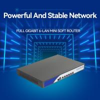 China Intel Dual Channel DDR3L Firewall Server With 6 RJ45 LAN MSATA And Console RJ45 for sale
