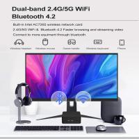 China Intel DDR4 Mini Portable PC With WiFi Cooling Fan Dual HD Supports 4K Display for sale