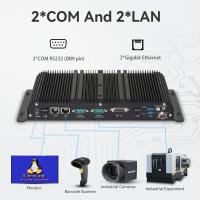 China Intel Core I5 I7 Fanless Industrial PC With Quad Cores Eight Threads Processors for sale