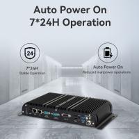 China Dual LAN Dual COM Fanless PC With DDR4 32G Intel Celeron J4125 J6412 Mini PC for sale