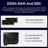China Dual LAN Dual COM Fanless PC With DDR4 32G Intel Celeron J4125 J6412 Mini PC for sale