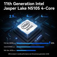 China Celeron N5105 4 Cores 4 Threads Gaming PC With LPDDR4X 8G RAM Single RJ45 LAN for sale
