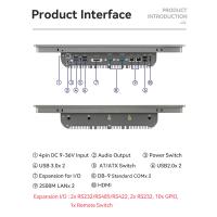 China Intel Core i5 8260U Touch Panel Computer With DDR4 Dual LAN ATX And GPIO for sale