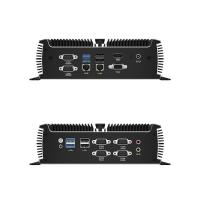 China 4 Cores 8 Threads Mini Fanless PC Intel Core I7 1195G7 With Dual LAN 6COM DDR4 for sale