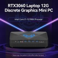 China Intel Core i7 12700H Mini PC With RTX3060 Laptop 12G Discrete Graphics And DDR4 for sale