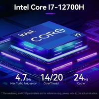 China Intel Core i7 12700H Mini PC With RTX3060 Laptop 12G Discrete Graphics And DDR4 for sale
