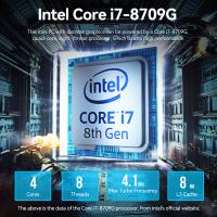 China Intel Core Mini Gaming PC With DDR4 64G And VEGA 4G Discrete Graphics for sale