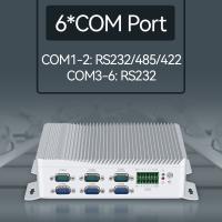 China Dual LAN 6COM Industrial PC Intel Celeron J1900 Processor and Core Series Processors for sale
