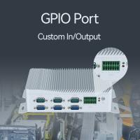 China Intel Core i3 Industrial Fanless PC Mini PC With GPIO And DDR4 16G 6COM for sale