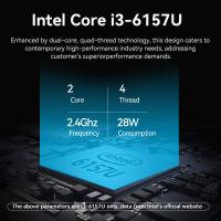 China Intel Core i3 Industrial Fanless PC Mini PC With GPIO And DDR4 16G 6COM for sale