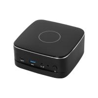 China Single LAN 2.5G Intel Mini PC Dual DDR4 64G Linux Hard Disk WiFi And Cooling Fan for sale