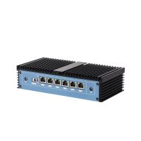 China Intel Pentium 4415U Processor Firewall Mini PC With Fanless Cooling System 6 Ethernet for sale