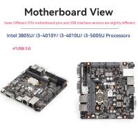 China Intel 120x120mm Mini Motherboard With Dual Realtek 8111F Gigabit LAN And Linux for sale