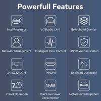 China Intel Core I5 7200U Processor Soft Router With 6 Ethernet And DDR3L Up To 8GB for sale