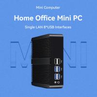 China Intel Celeron N2830 Fanless Mini PC With Silgle LAN And 8USB For Home Office for sale