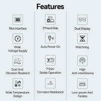 China Intel Core i5 Series Processors Fanless Industrial PC With Dual LAN 6 COM DDR4 RAM for sale