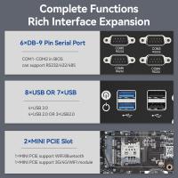 China Intel Core i5 5200U Fanless PC With Dual LAN 6 COM And DDR4 RAM Up To 32G for sale