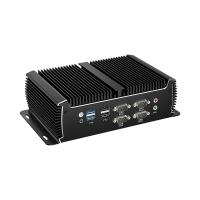 China Dual Ethernet 6COM Industrial PC With Intel Core i5 6200U 2Cores 4Threads Processor for sale