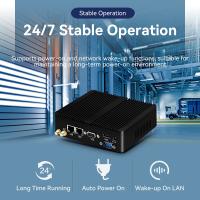 China Dual LAN Dual COM Fanless Industrial PC With Intel Celeron N Series Processors for sale