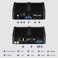 China Intel Celeron J6412 Industrial Fanless PC With Dual LAN And DDR4 Up To 16GB for sale