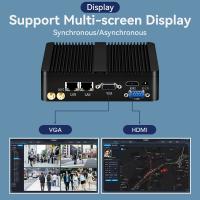 China Intel Celeron J6412 Industrial Fanless PC With Dual LAN And DDR4 Up To 16GB for sale