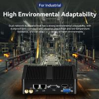 China Intel Celeron J6412 Industrial Fanless PC With Dual LAN And DDR4 Up To 16GB for sale