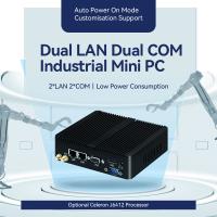 China Intel Celeron J6412 Industrial Fanless PC With Dual LAN And DDR4 Up To 16GB for sale