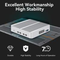 China Intel Core i7 Series Mini PC With Dual LAN Dual COM And Single Channel DDR3L RAM for sale