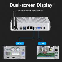 China Intel Core i7 Series Mini PC With Dual LAN Dual COM And Single Channel DDR3L RAM for sale