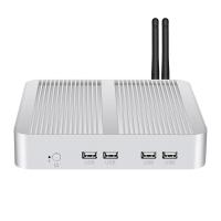 China Dual COM Dual LAN DDR3L RAM Industrial Fanless PC With Intel Core i5 4200U Processor for sale