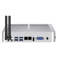 China Dual COM Dual LAN DDR3L RAM Industrial Fanless PC With Intel Core i5 4200U Processor for sale